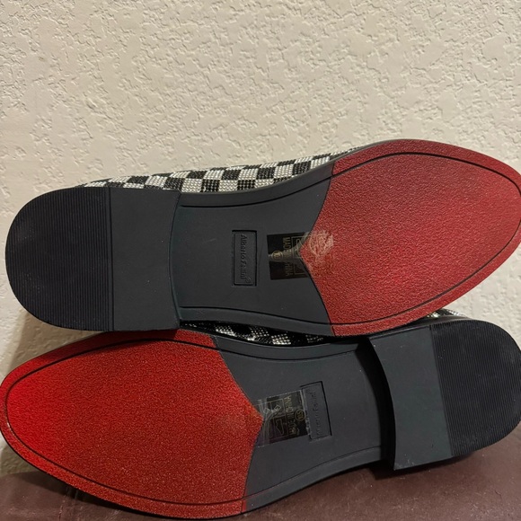 Alberto Fellini | Shoes | Nib Alberto Fellini Checkered Jeweled Loafers ...